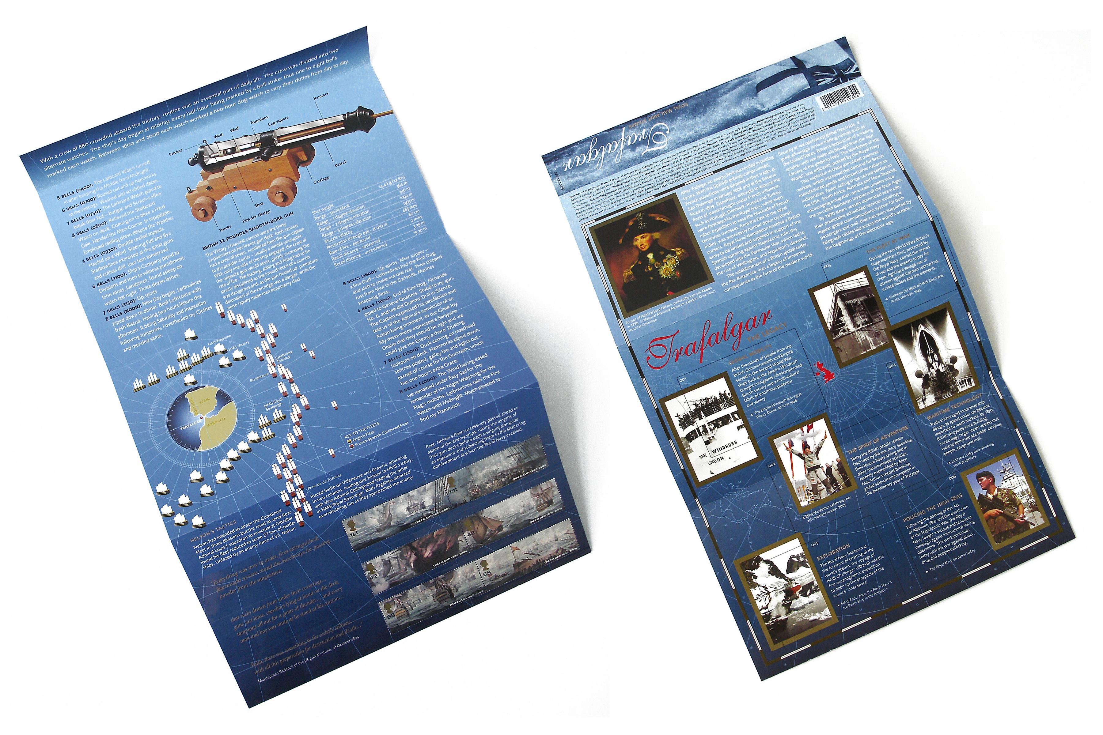 Battle of Trafalgar Stamps Presentation Pack | Grade Design